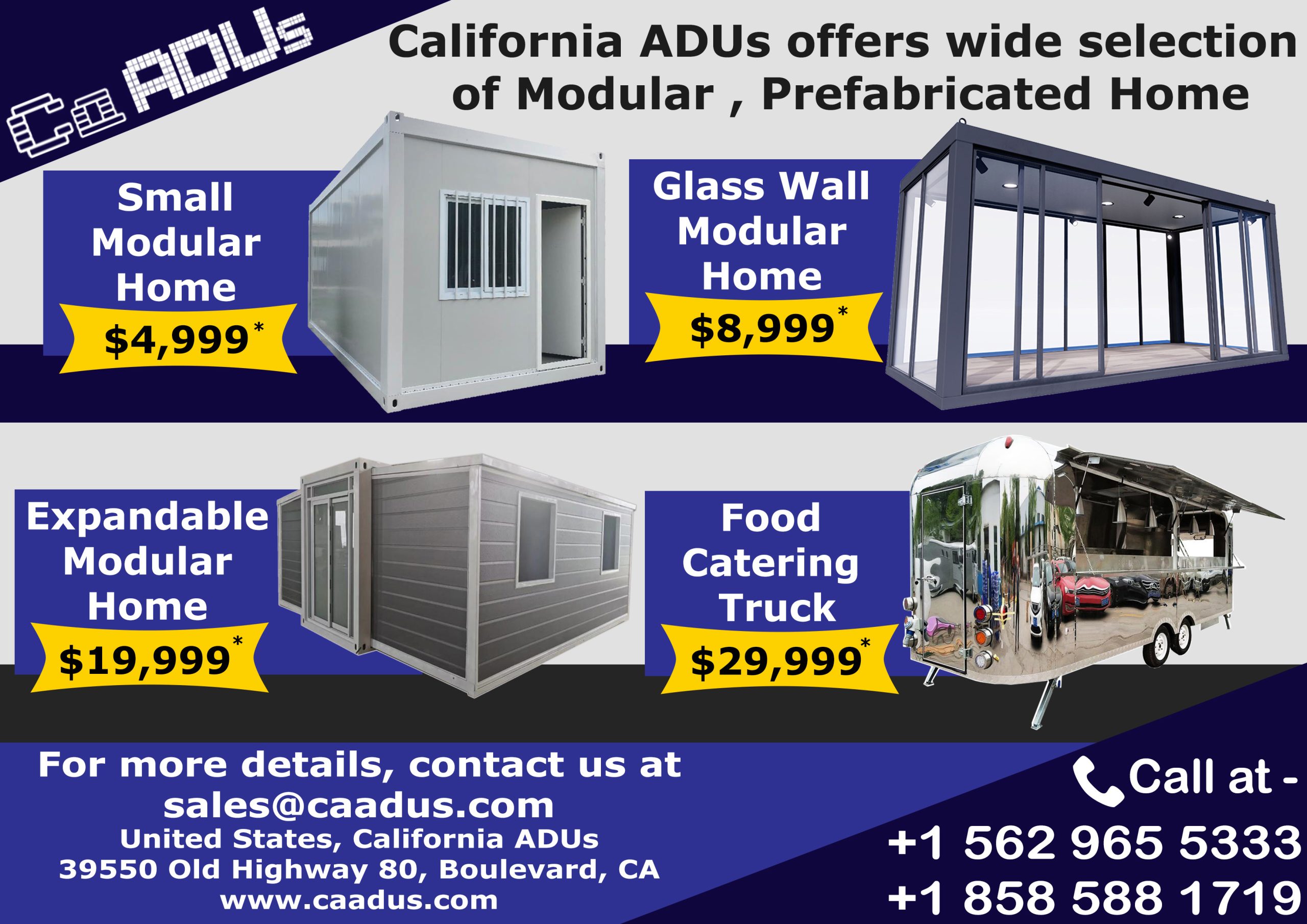 Modular Homes | Prefab Houses | Manufactured Homes - CaADUs