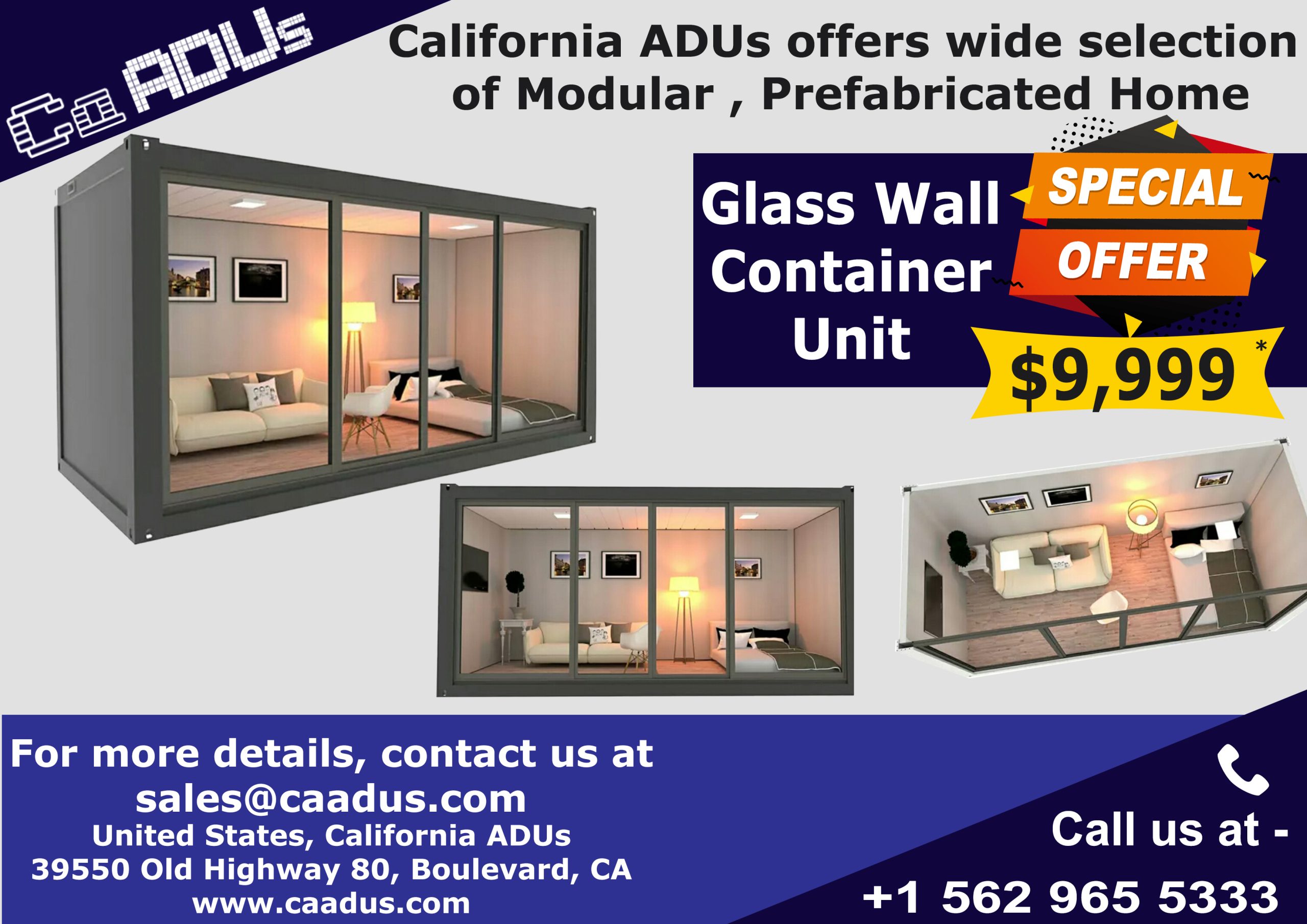 Pre-Feb ADUs | Modular Homes | Prefab Houses | Manufactured Homes - CaADUs